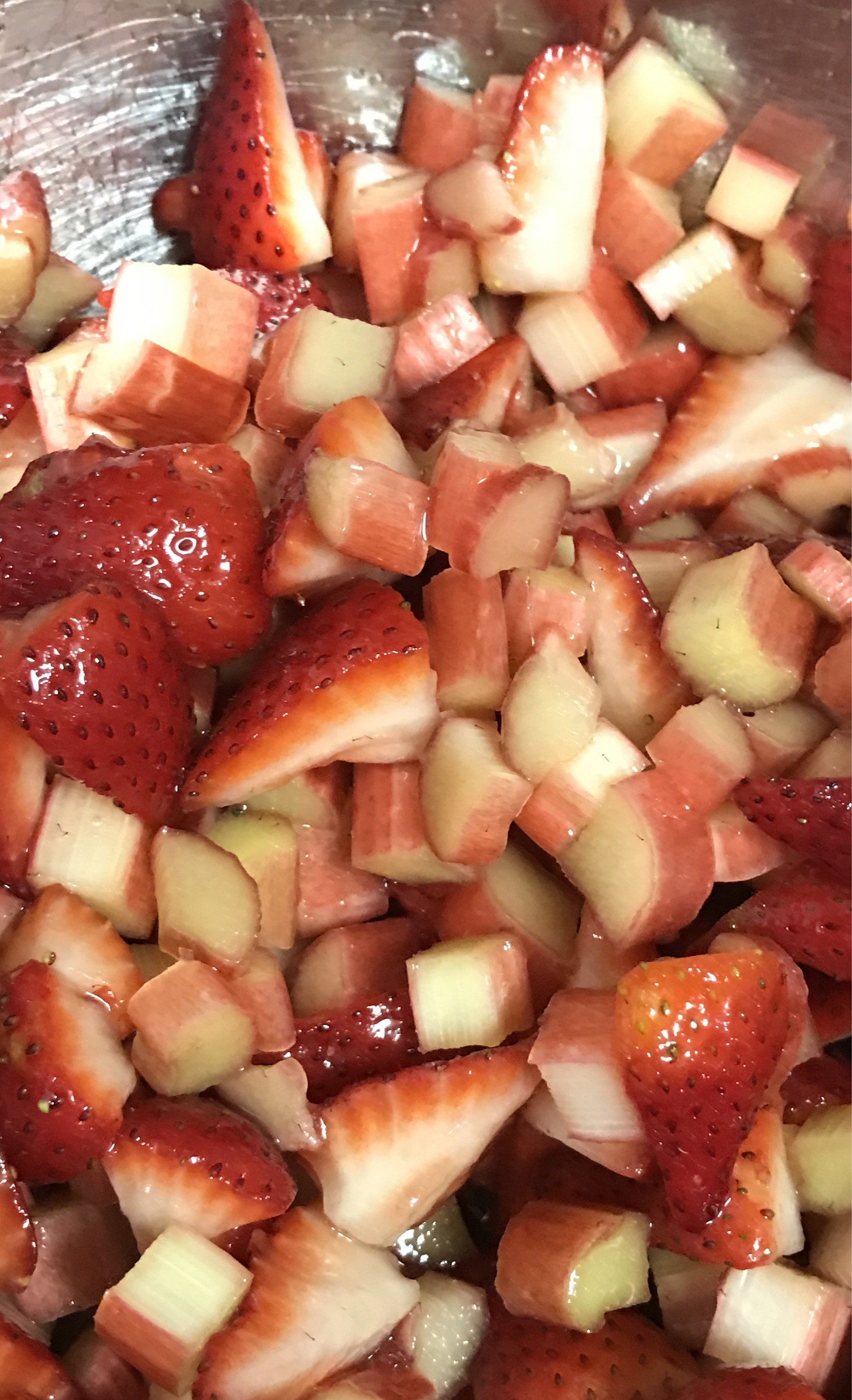 Strawberry-Rhubarb Crisp – The Adventures of Luke & David